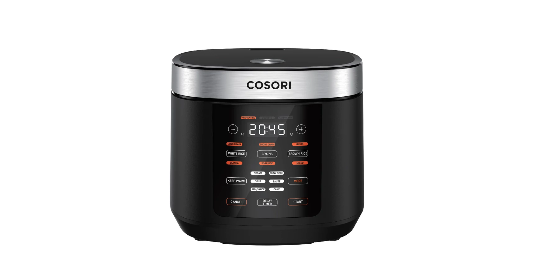 Cosori Slow Cooker Multifunkcionalno kuhalo za rižu (Crna) - Cosori ...