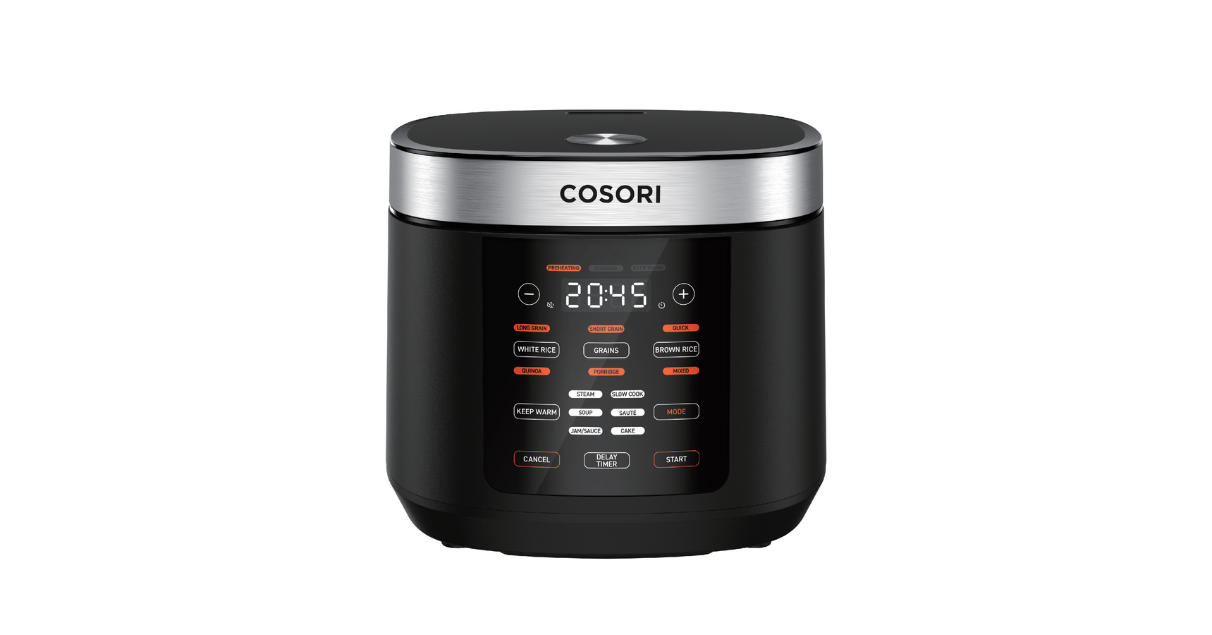 Cosori Slow Cooker Multifunkcionalno kuhalo za rižu (Crna) - Cosori ...